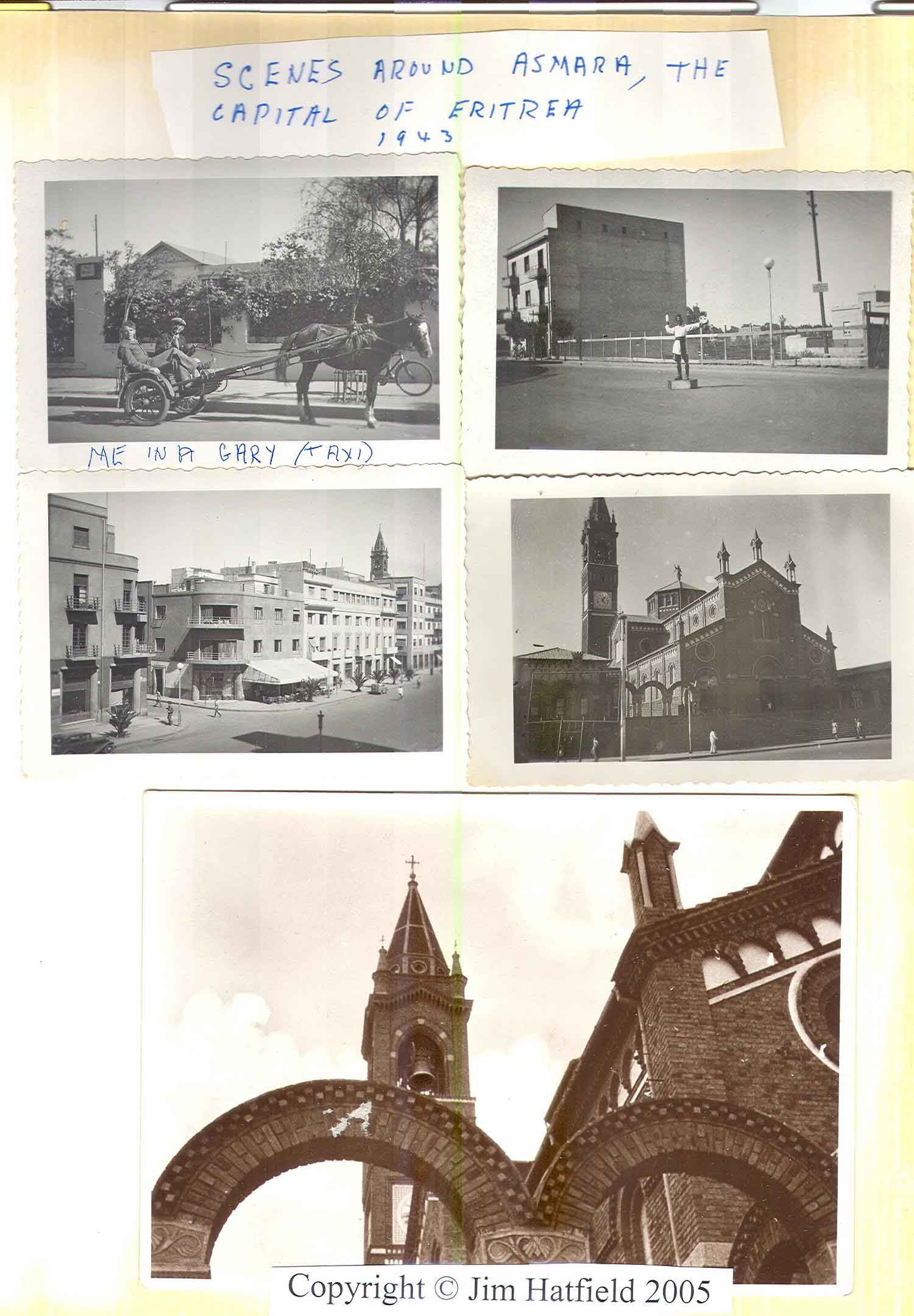 Asmara, Eritrea- Early 1943