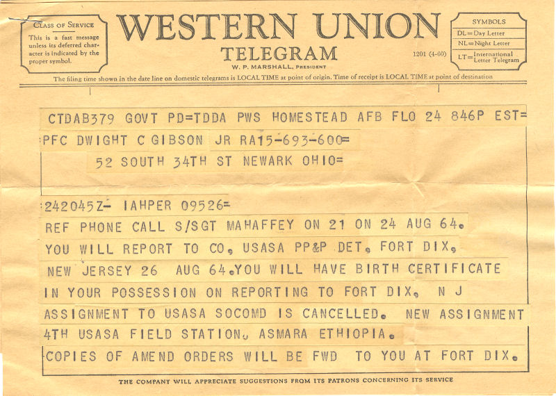 Kagnew Station - Scrapbook Page